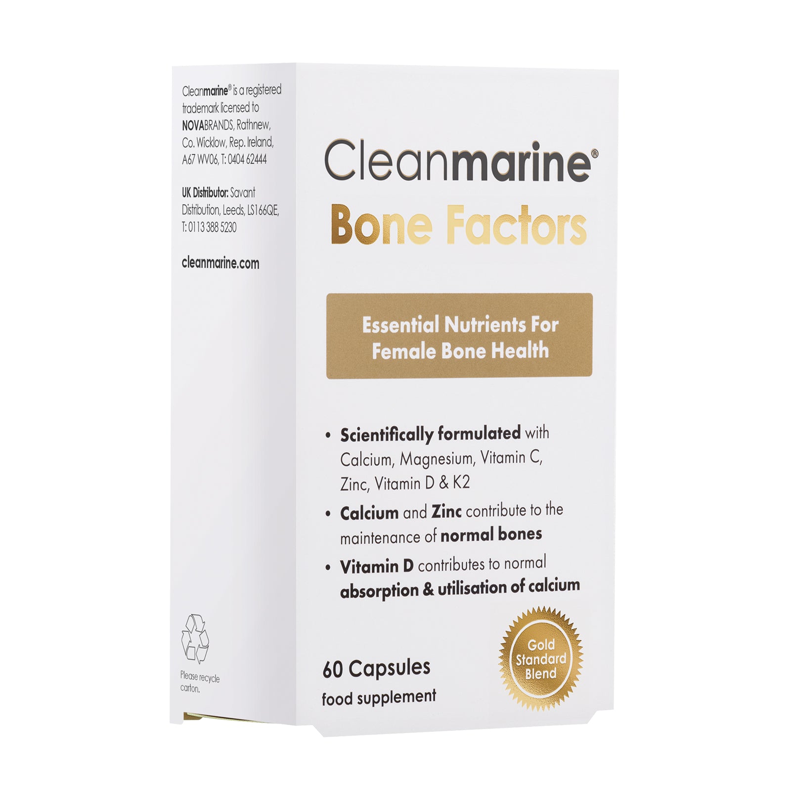Cleanmarine Bone Factors 60's (6+1, Mix & Match, Add 6 to your basket ...